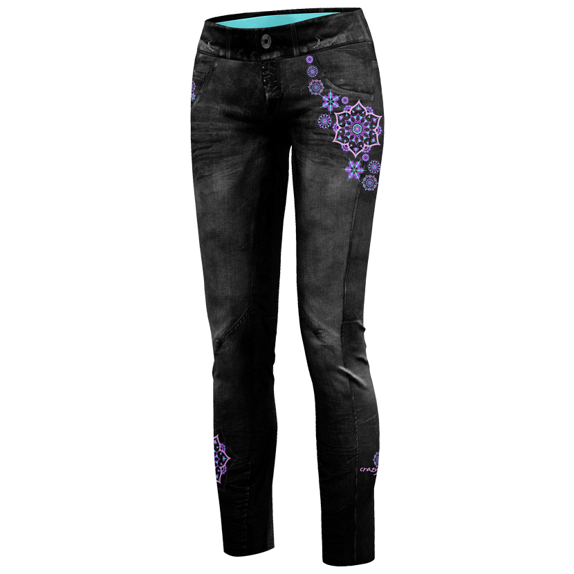 Nohavice CRAZY IDEA Wonder Magic Light M mandala Nohavice CRAZY IDEA Wonder Magic Light M mandala